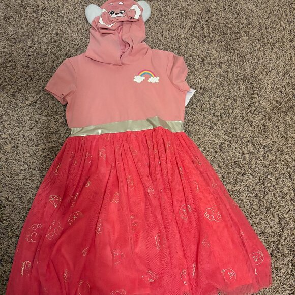 Pixar | Dresses | Disney Pixar Turning Red Dress Xl 416 Hooded Full ...